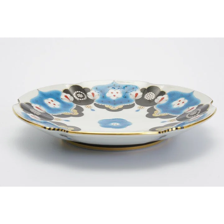 Mika Nishino Kutani Medium Plate - Link in Japan