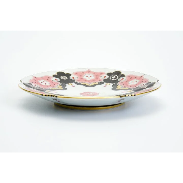 Mika Nishino Kutani Medium Plate - Link in Japan